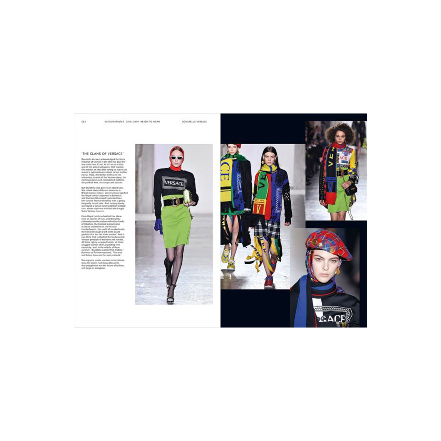 Coffee Table Book Versace Catwalk Wilhelmina Designs